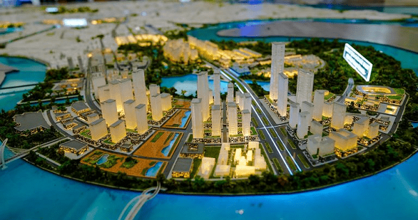 Sa bàn khu đô thị - Mô hình kiến trúc quy hoạch